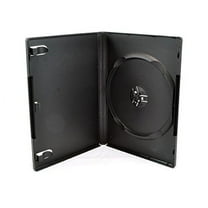 Innovera Standard DVD Storage Case, Black, 10/Pack with Interior Tabs ...