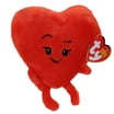 TY Beanie Baby - The Emoji Movie - HEART (6 inch) - Walmart.com