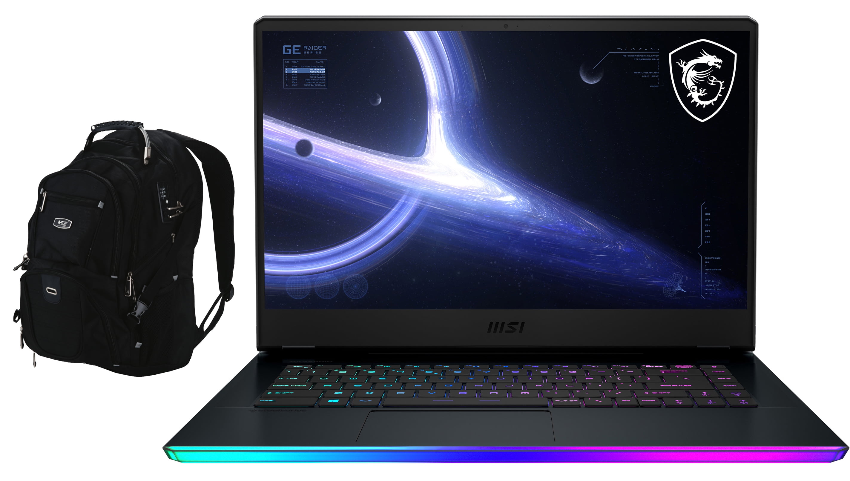 MSI GE66 Raider 11UG-070-15 Gaming Laptop (Intel i7-11800H 8-Core, 15.6 ...