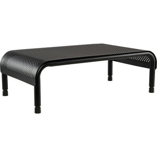 Dual Monitor Stand with Drawer - Adjustable Metal Computer Monitor ...