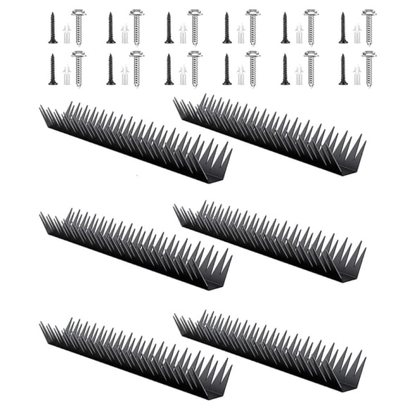 FENHRTVM Anti Climb Fence Spikes,12Pcs Sharp Metal Anti Climb Spikes ...