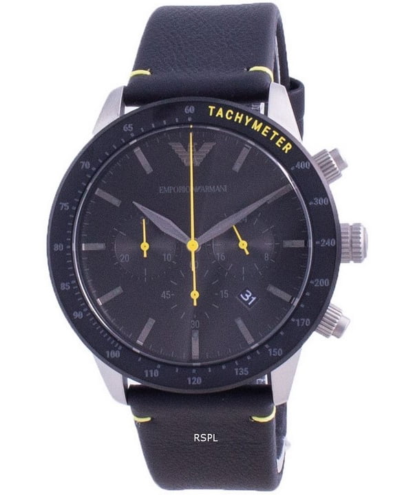Emporio Armani Mario Chronograph Quartz AR11325 Men's Watch | Bodega ...