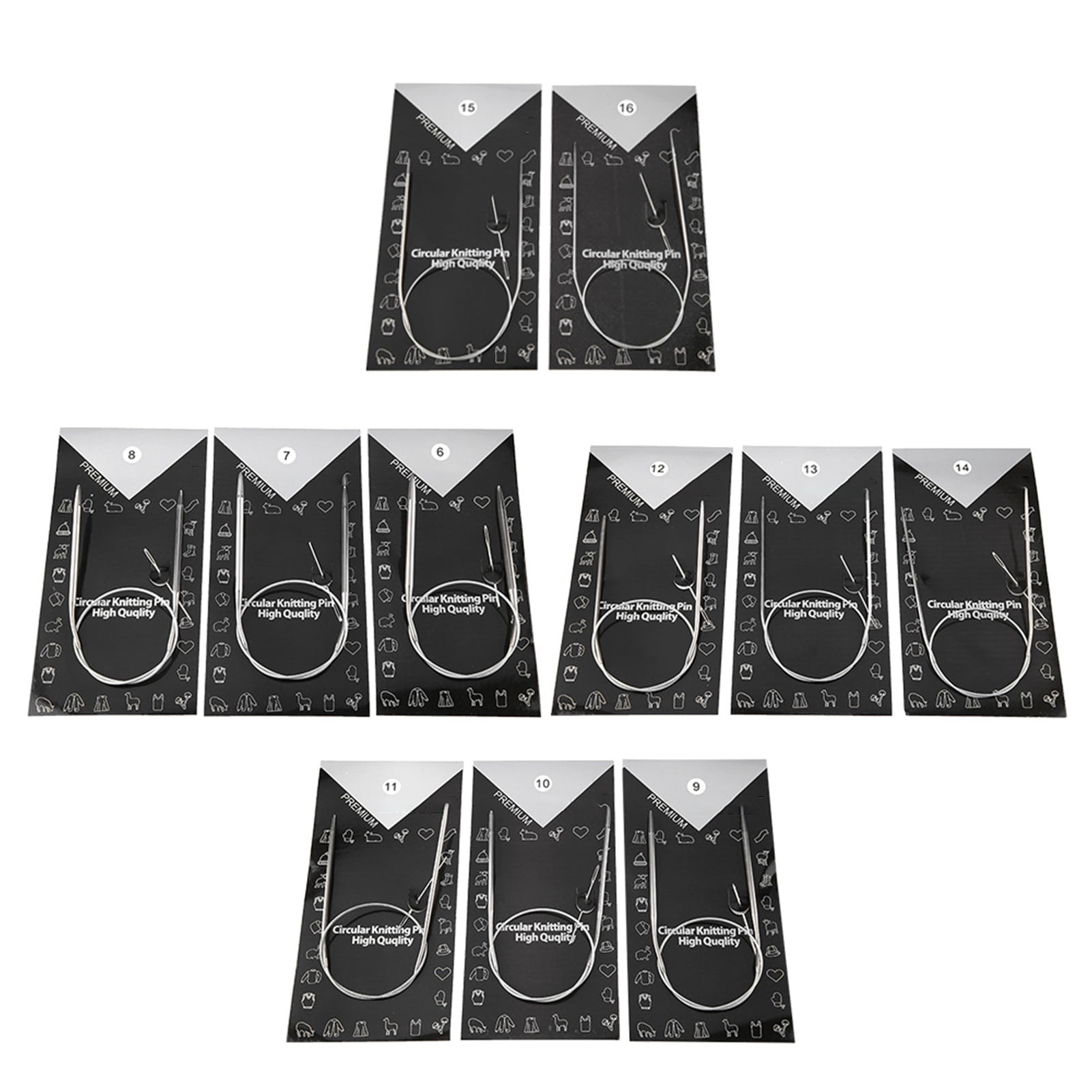 Click here for Lizealucky 11pcs Circular Knitting Needle  Stainle... prices