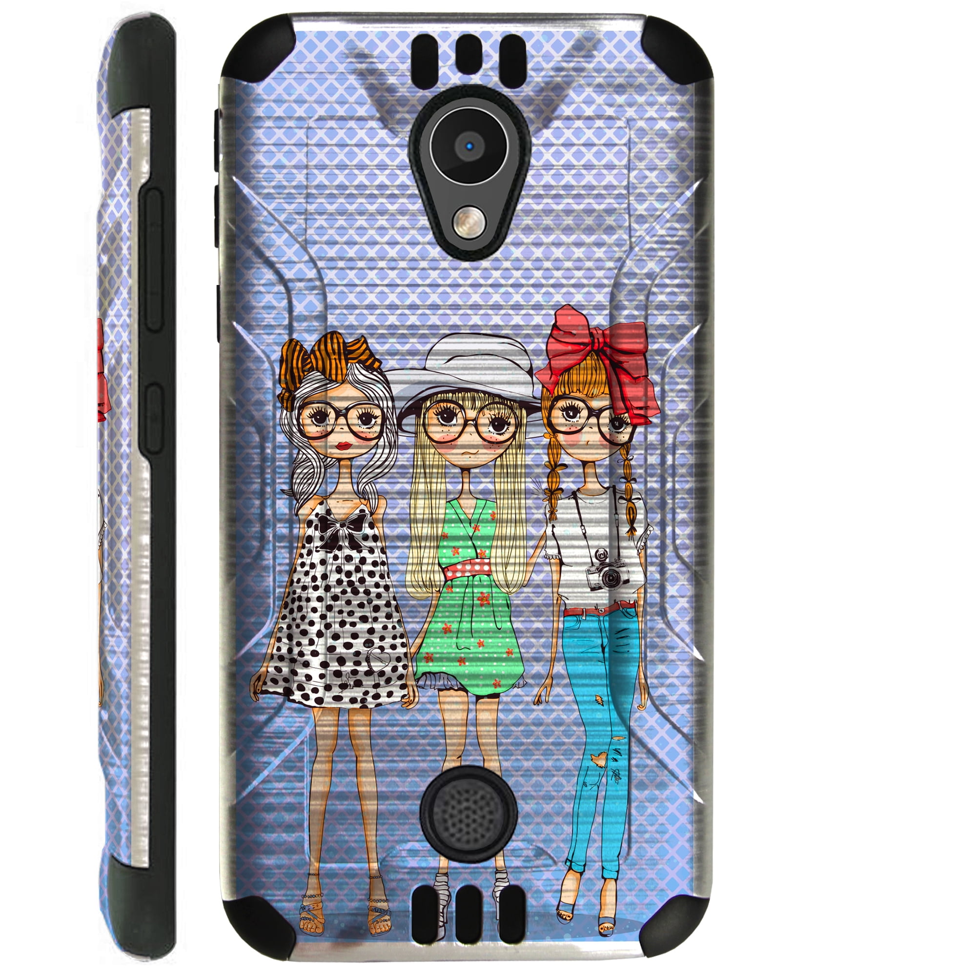 WORLD ACC Silver Guard Phone Case Compatible with Coolpad Legacy SR ...