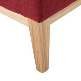 GDF Studio Glasgow Mid Century Modern Fabric Upholstered Club Chair ...