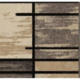 Better Homes & Gardens Geometric Pewter Area Rug 1'10" x 5' Stain ...