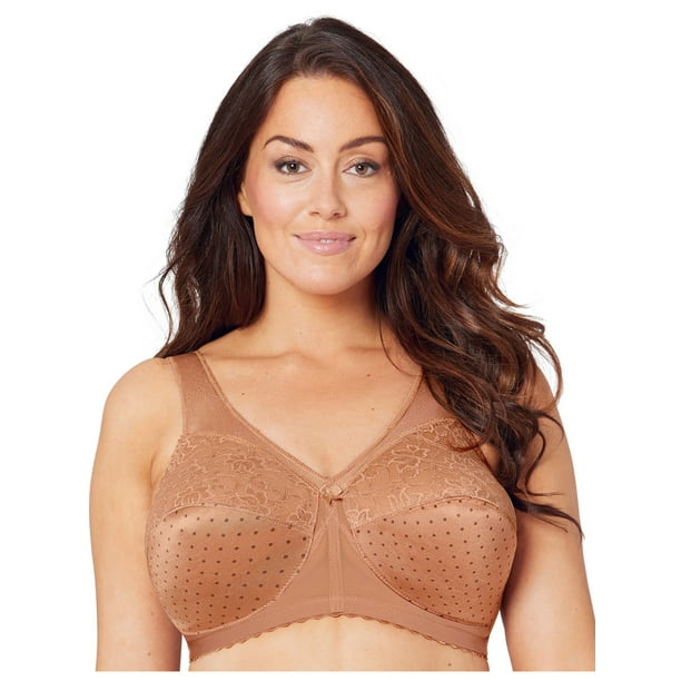 Glamorise Full Figure Plus Size Magiclift Original Support Bra Wirefree