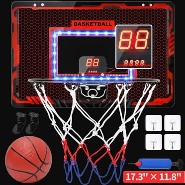 NSG LED Light Up Basketball Toy Set, Kids Game Gift, Sports Shooting ...