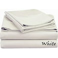1000 THREAD COUNT SERIES !! 100 % COTTON SHEET SET !! SOLID COLORS USA ...