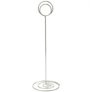 HOHIYA 12 inch Table Number Holders, Chrome Plated, Silver (Pack of 12 ...