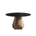 53" Round Dining Table for Living Room | Accommodates 6 People ...