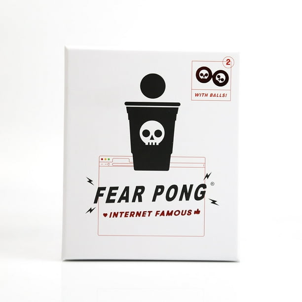 fear pong party game card party drinking series cards horror table ...