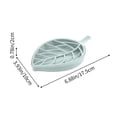 3 Pack Leaf-Shaped Soap Dish Set, 2-Tier Soap Holder Drain Rack, Leaf ...