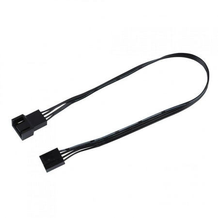 Black Cable Optimal Cooling CPU Fan Extension Power Cable, Extension ...