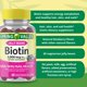 Spring Valley Biotin Vegetarian Jelly Beans, 5000 Mcg, 60 Count ...