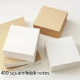 Clearance 2026 ZZYuan 400 Sheet OfficeMemo Sheets Not Sticky Memo Cube ...