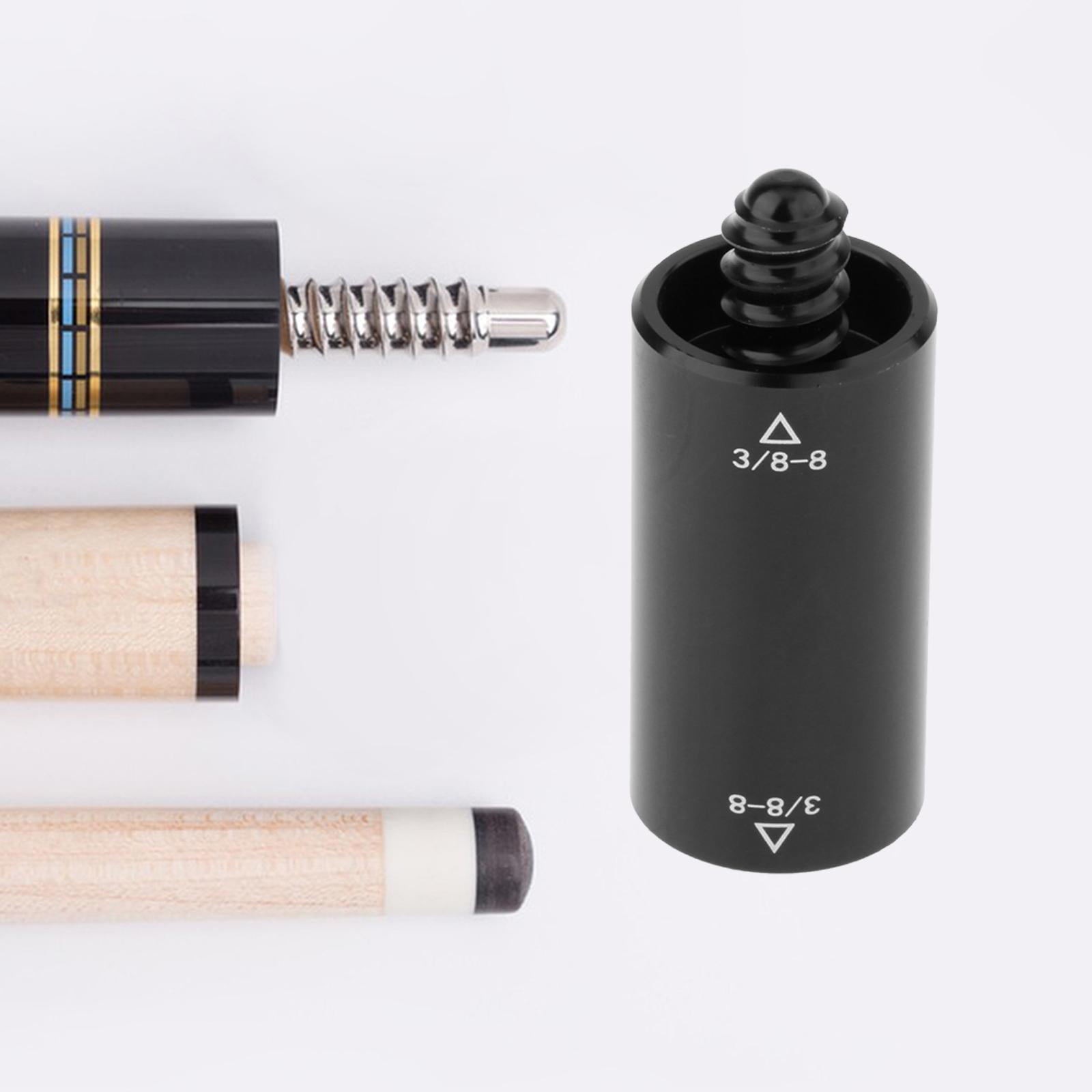 Extensión de taco de billar, adaptador extensor de eje medio, para ...