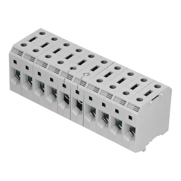 Terminal Block, 1000V 50mm² Combination Rail Terminals 150A Universal ...