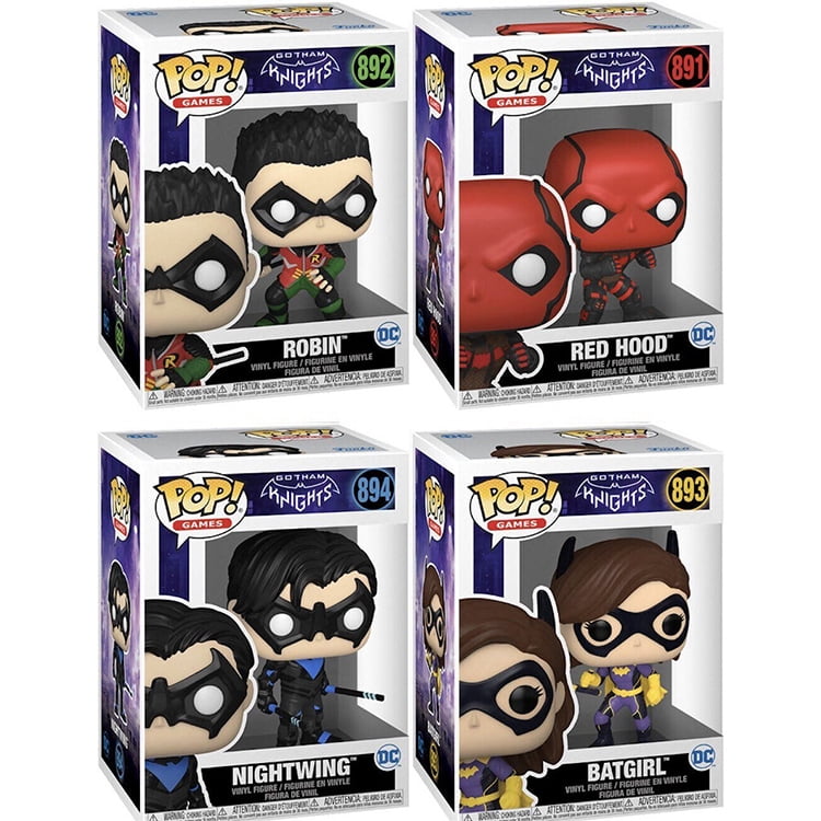 Funko POP! Games - DC Gotham Knights Vinyl Figures - SET OF 4 (Batgirl ...