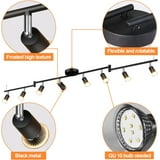 Depuley 8 Light LED Modern Track Ceiling Lights Track Spot Light ...