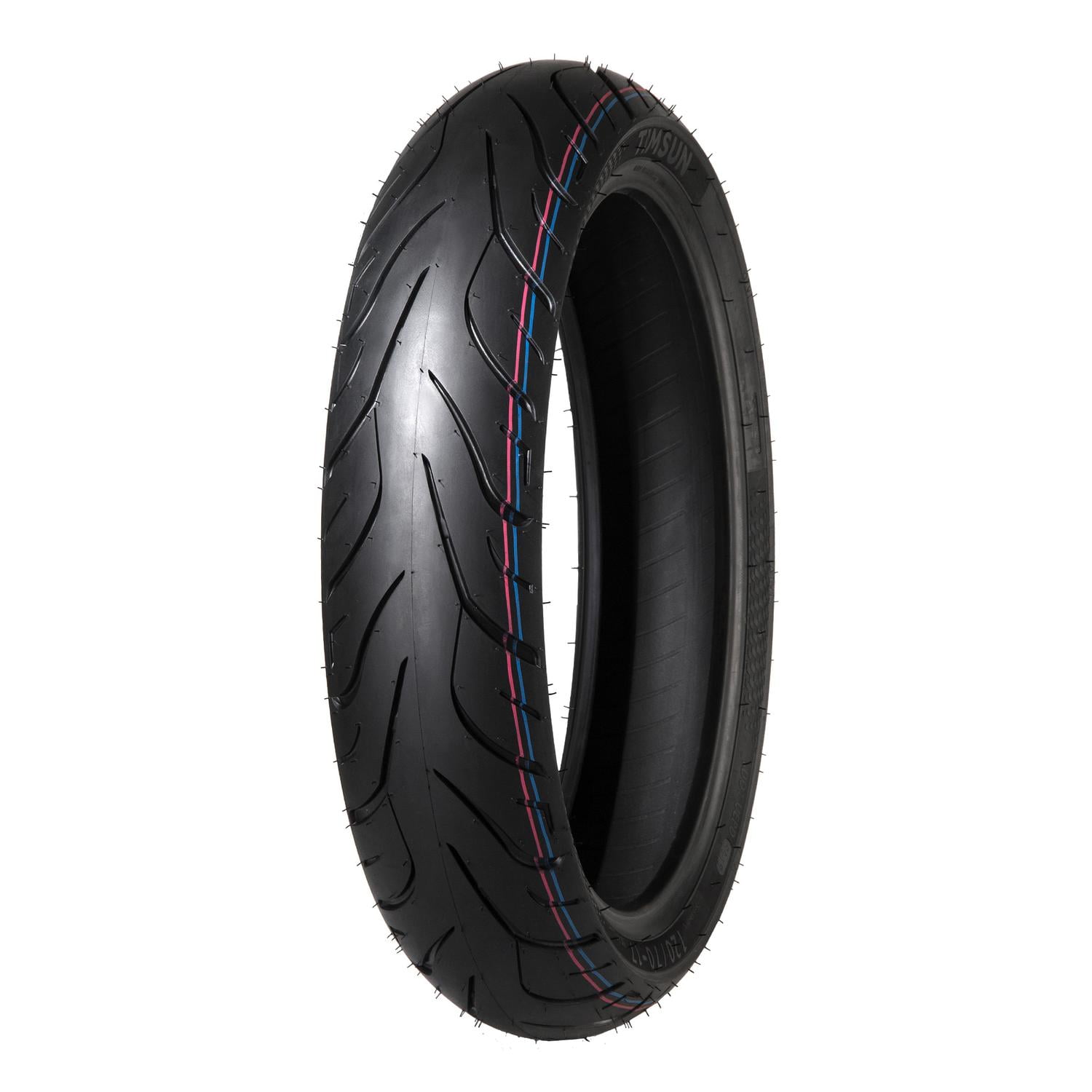 Llanta 100/80-17 para moto 52H Tubeless TS 689FA Timsun negro | Walmart ...