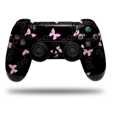 Skin Wrap for Sony PS4 Dualshock Controller Ripped Colors Hot Pink Neon ...