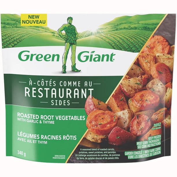 GREEN GIANT RESTAURANT SIDES ROASTED ROOT VEGETABLES, HEARTY, PREMIUM ...
