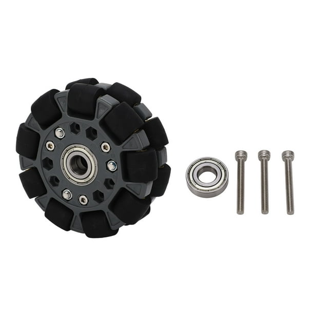 Robot Omni Wheel Tire, Center Bearing Robot Omni Directional Wheel ...