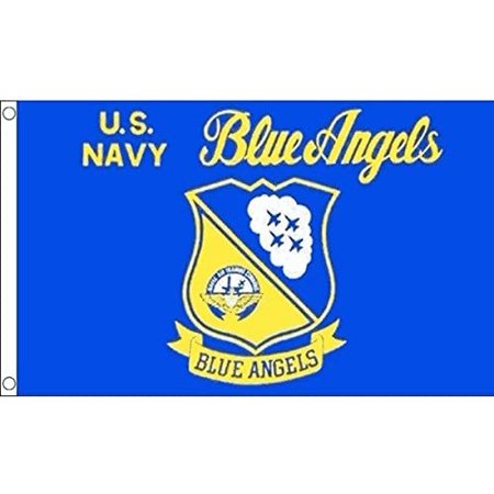 Blue Angels Flag 3' x 5' - US Navy Flags 90 x 150 cm - Banner 3x5 ft ...