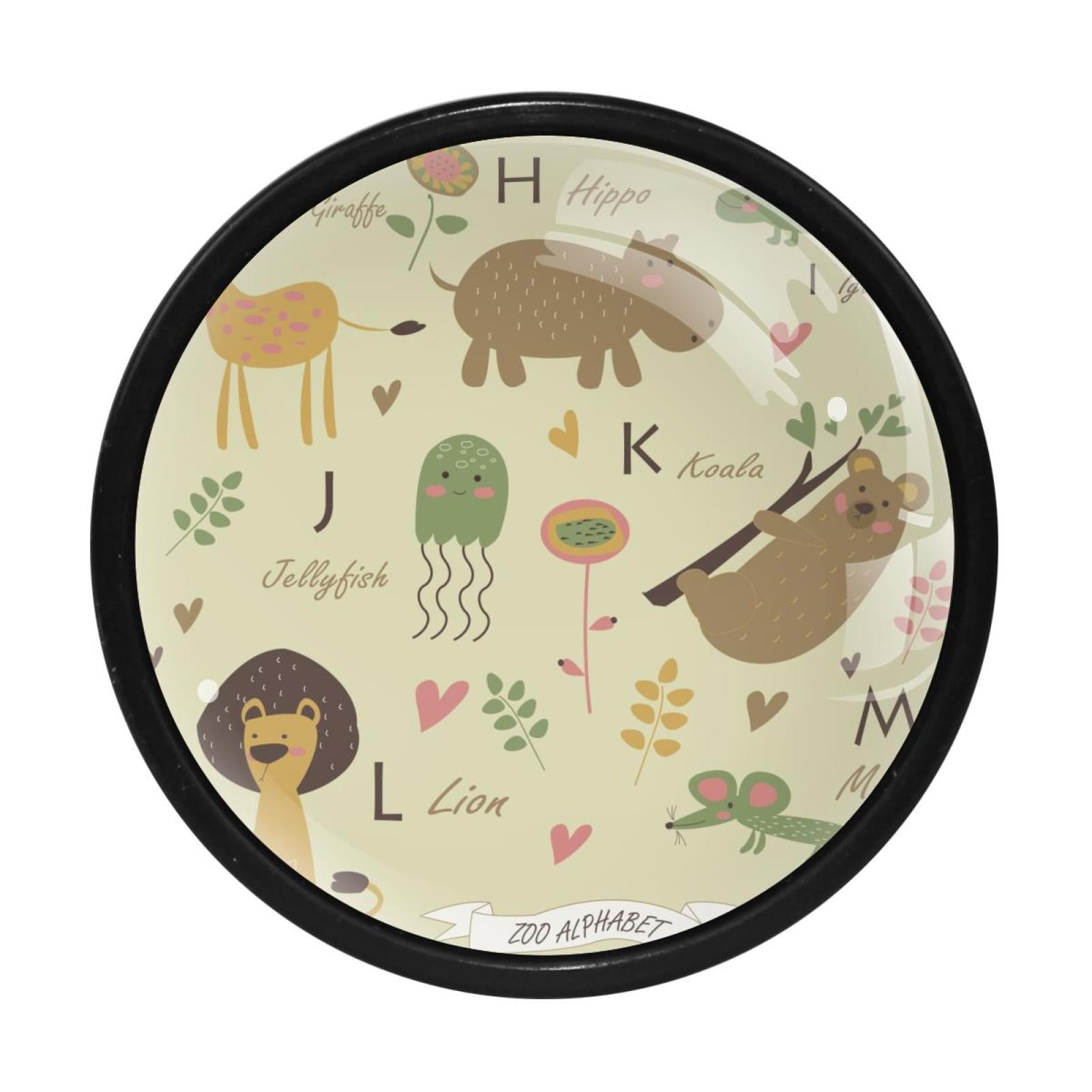 4 Pcs Giraffe Hippo Koala Knobs for Kitchen Cabinet Cupboard Dresser ...