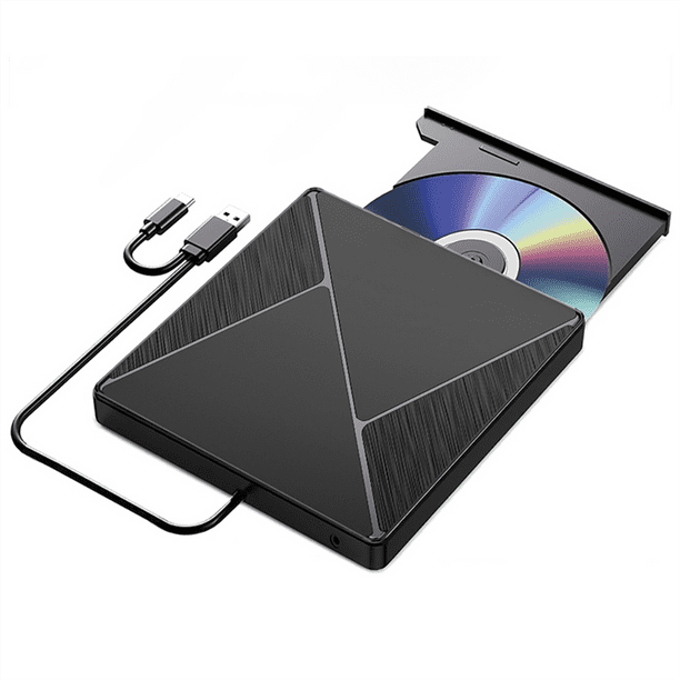 Unidad de DVD Externa USB 3.0 Grabadora de CD-ROM Grabadora de CD DVD ...