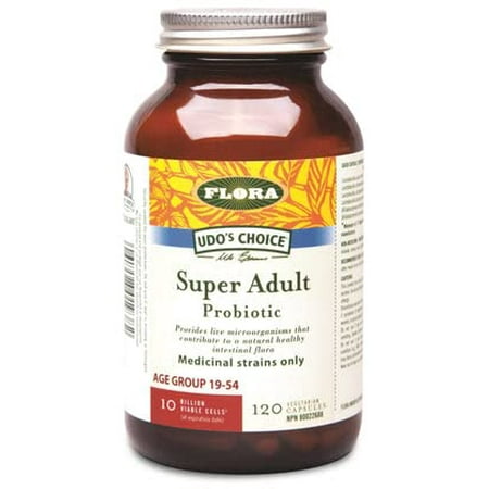 Flora Super Adult Probiotic - 120 vegetarian capsules | Walmart Canada