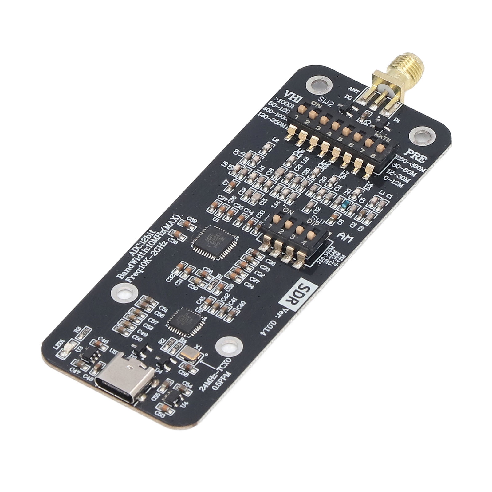Receptor SDR, módulo receptor de radio con placa SDR RSP1 12 Tecnología innovadora | Walmart en ...