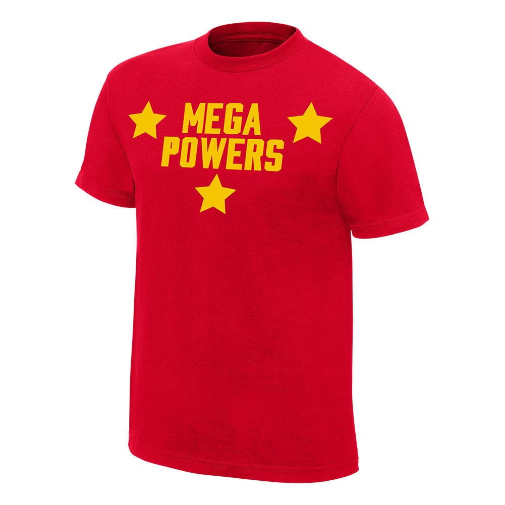 Hulk Hogan Randy Savage Mega Powers Mens Red T-shirt M - Walmart.com
