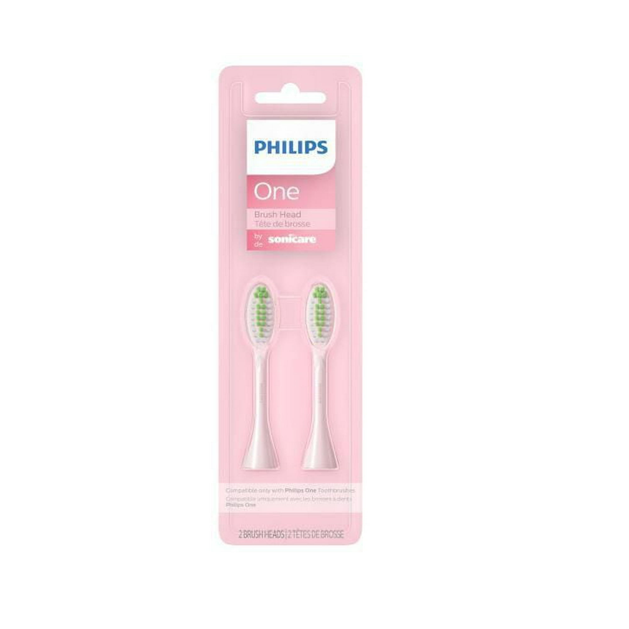 Click here for Philips One By Sonicare 2pk Brush Heads  Pink Bh10... prices