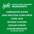 Sprite Winter Spiced Cranberry Soda, 12 Fl Oz, Citrus and Cranberry ...