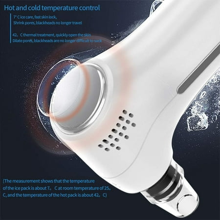 Blackhead Vacuum, Visible Blackhead Remover Facial Pore Vacuum ...