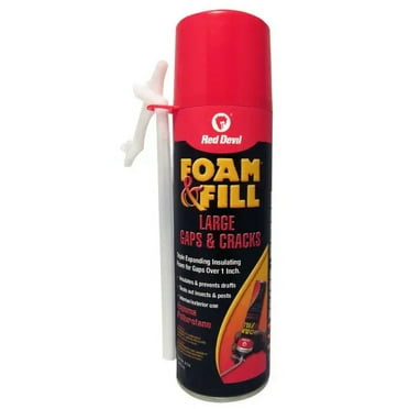 Red Devil Polyurethane Triple Expanding Foam, 20 oz Aerosol Can ...