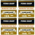 200 Perma-Sharp Straight Edge Razor Blades for use in Professional ...