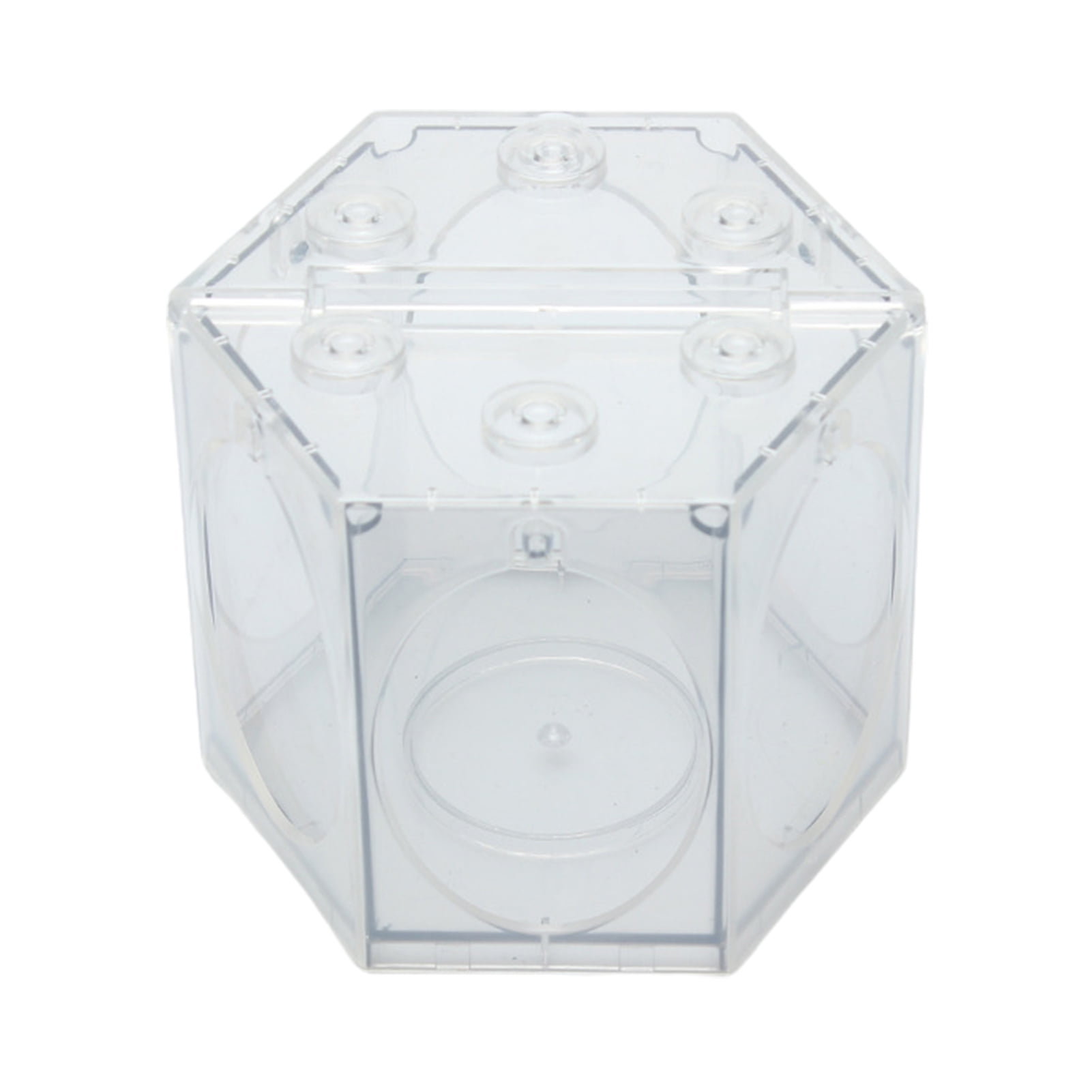 Ventilated Fish Tank - Stackable Plastic Micro Landscape Rotatable ...