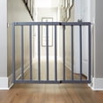 Primetime Petz Safety Mate Adjustable Wooden Pet Gate, Expands to 40.75 ...