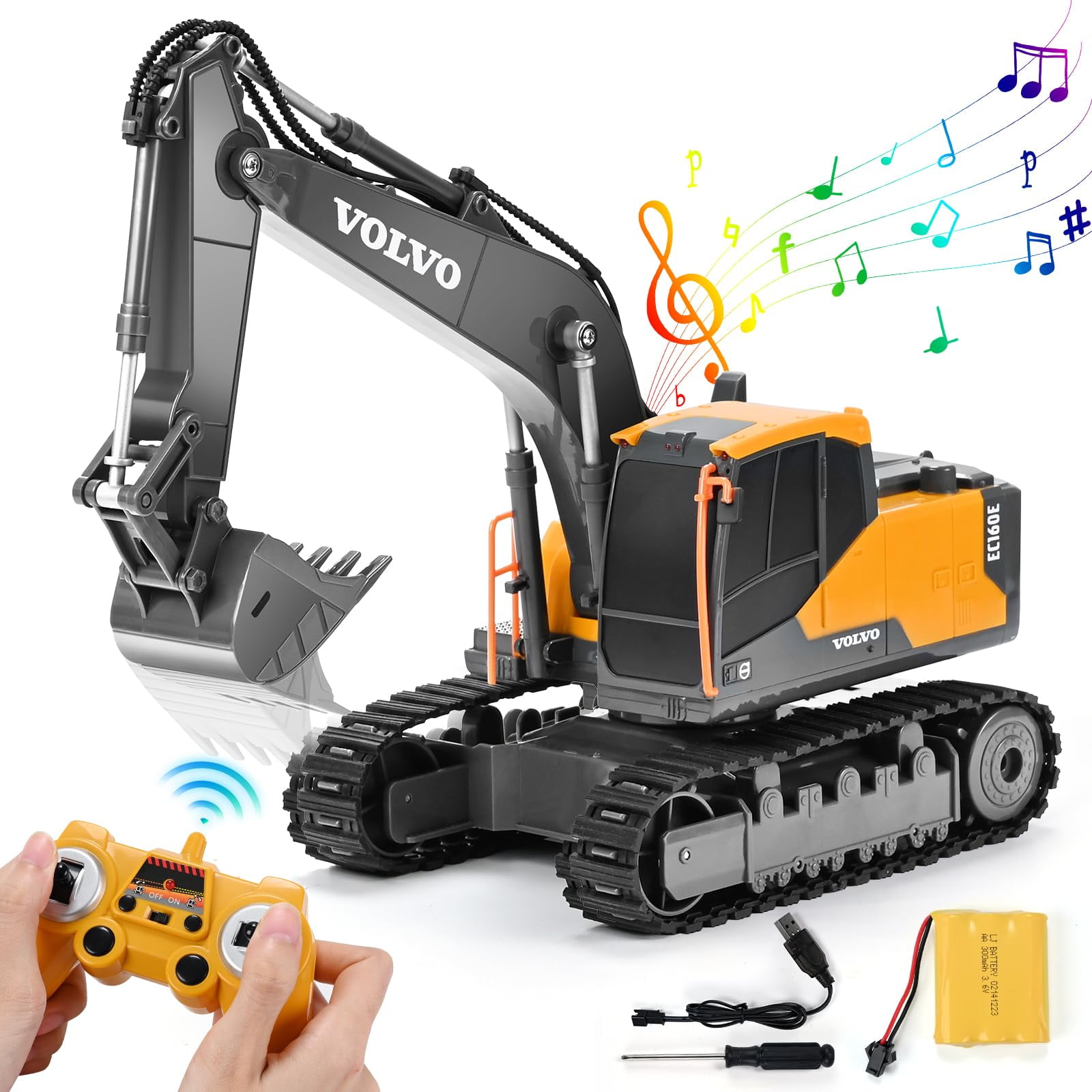Click here for Double E Volvo Rc Excavator Remote Control Excavat... prices