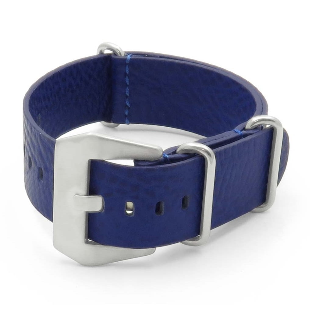 DASSARI Concrete Textured Italian Leather One-Piece Watch Strap ...