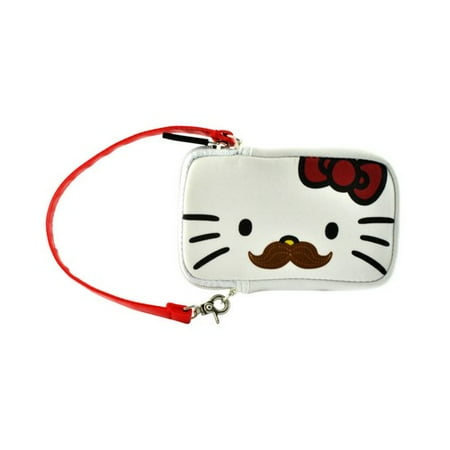 Camera Case Bag - Hello Kitty - New Sanrio w/ Cute Mustache Licensed ...