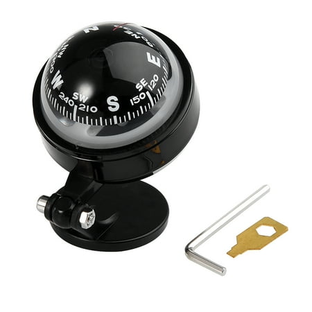 Car Dashboard Mount Navigation Compass Ball Plastic Direction Guidance ...