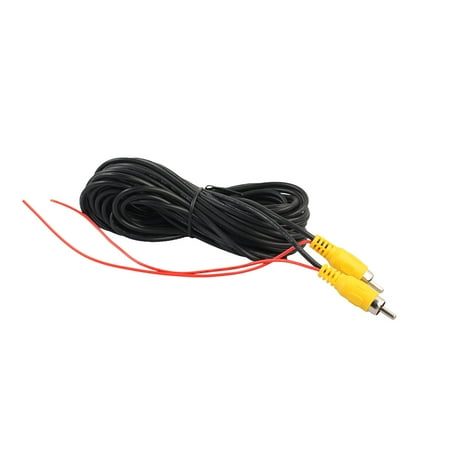 RCA Male to Male Video Cable RCA Reverse Rear View Cord Parking Camera ...
