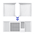 Window Air Conditioner Side Panels with Frame, Adjustable Insulation AC ...