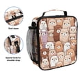 ALAZA Cute Alpacas Lunch Box Insulated Cooler Lunch Bag with Shoulder ...