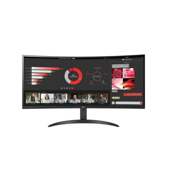 Monitor Curvo 34 pulgadas LG Ultra Wide QHD | Walmart en línea