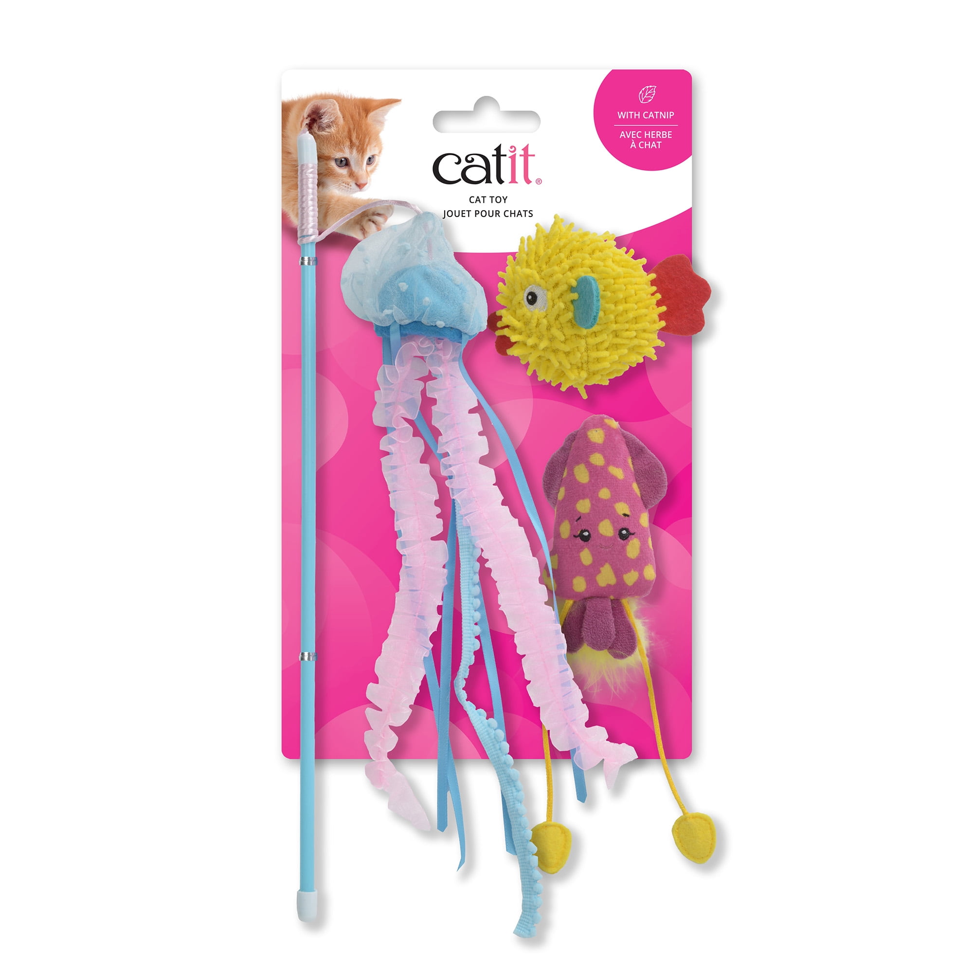 Click here for Catit Sea Animal Cat Toy  3pk prices